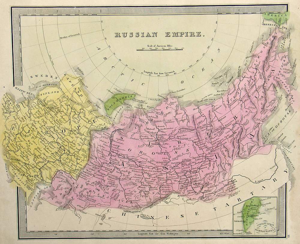 Russian Empire – The Old Map Gallery