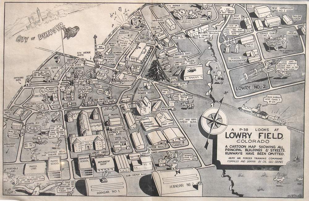 Lowry Field, Colorado – The Old Map Gallery