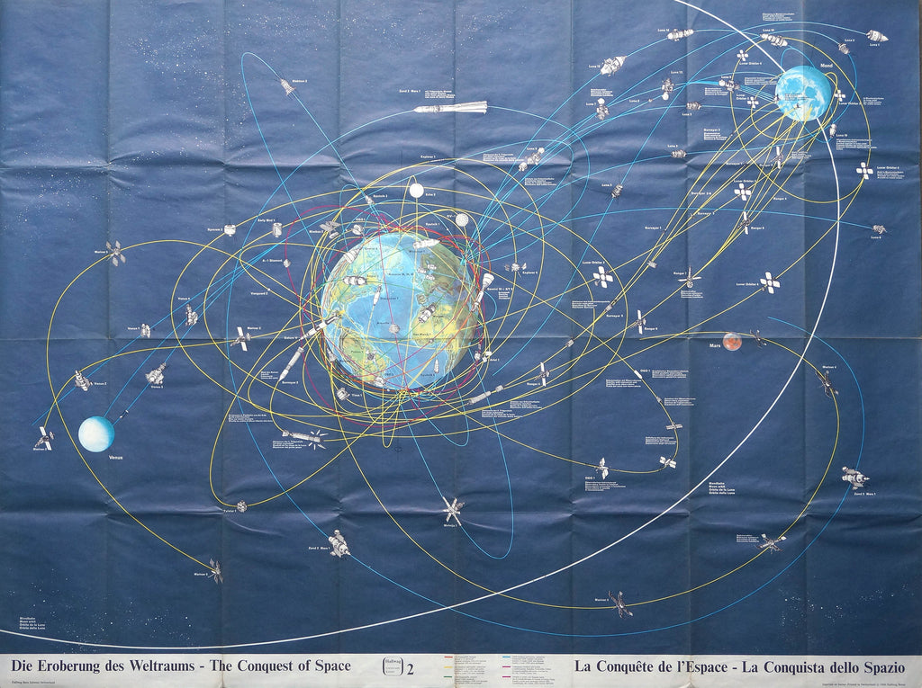 (Space Exploration) The Conquest of Space – The Old Map Gallery