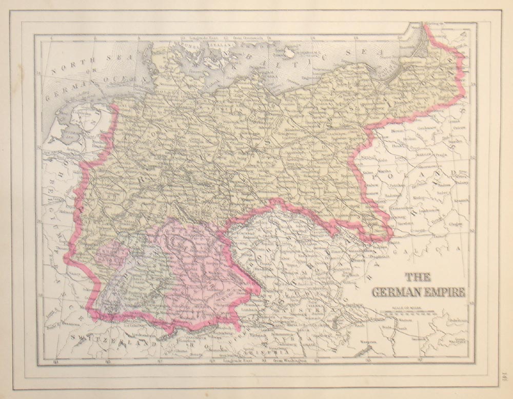 The German Empire – The Old Map Gallery