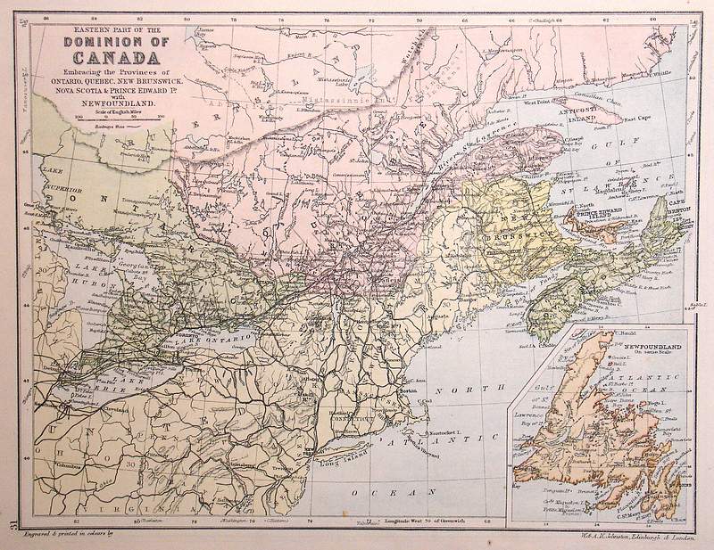 Dominion of Canada – The Old Map Gallery