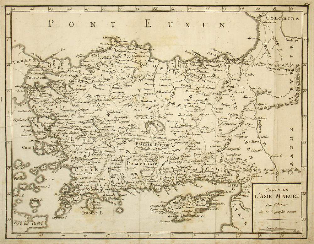 L'Asie Mineure – The Old Map Gallery