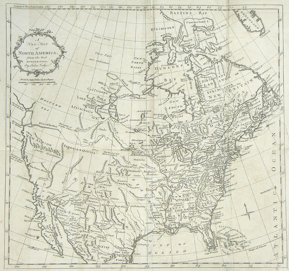 (North America) A New Map of North America... – The Old Map Gallery