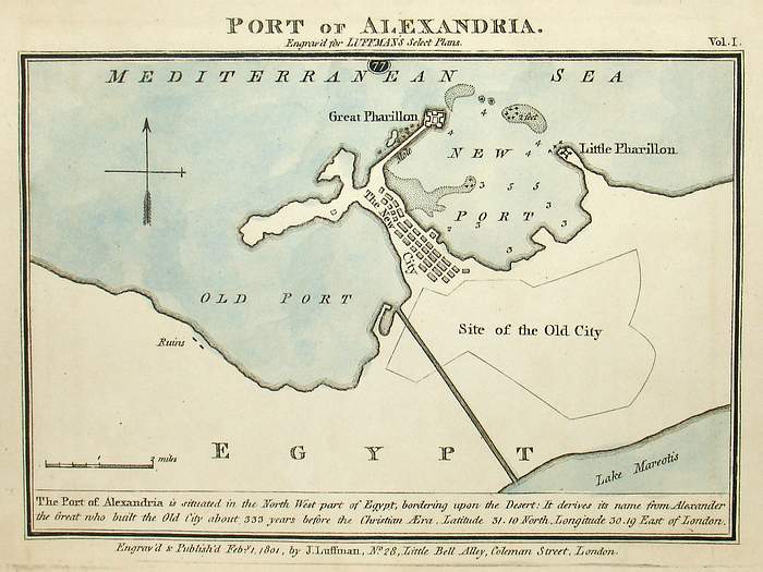 Port of Alexandria – The Old Map Gallery