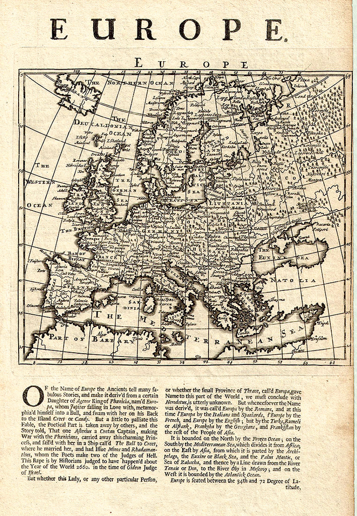 (Europe) Europe – The Old Map Gallery