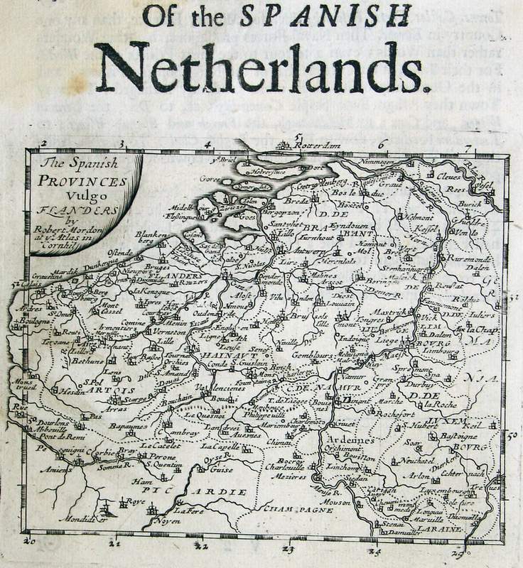 Spanish Netherlands – The Old Map Gallery