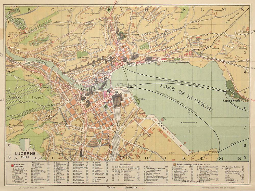 Lucerne – The Old Map Gallery