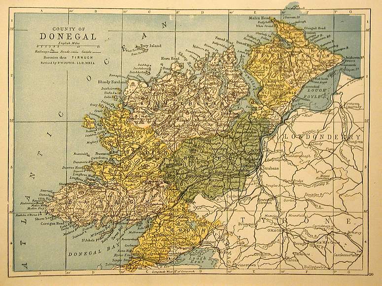 County of Donegal – The Old Map Gallery