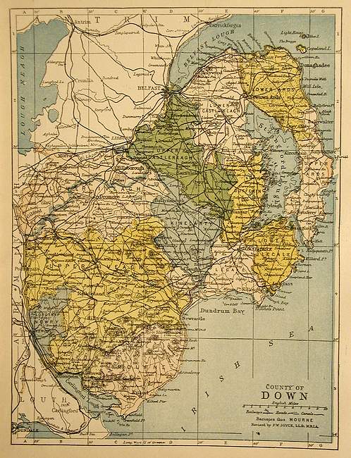 County of Down – The Old Map Gallery