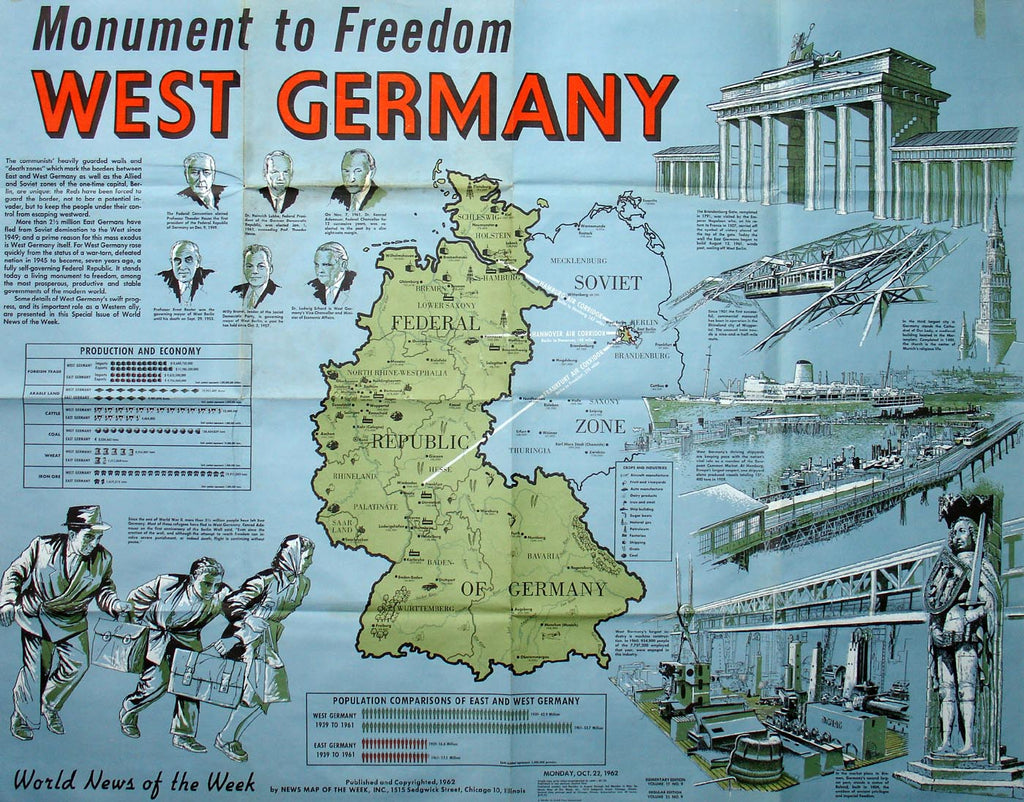 (Germany-Berlin) Monument to Freedom.. – The Old Map Gallery