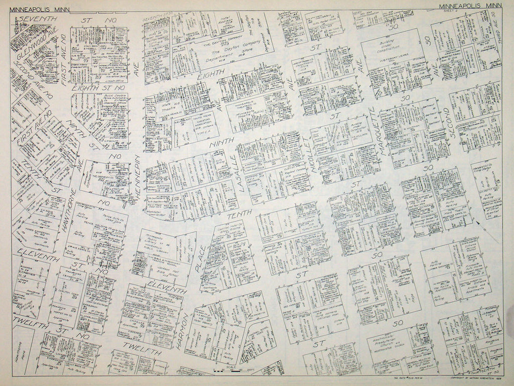 MINN, MINNEAPOLIS Sheet 2 – The Old Map Gallery