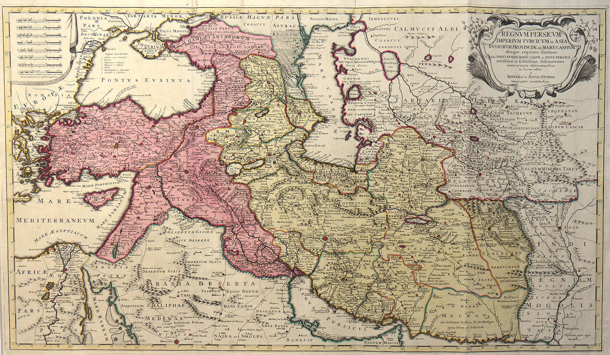 (Turkey-India) Regnum Persicum... – The Old Map Gallery