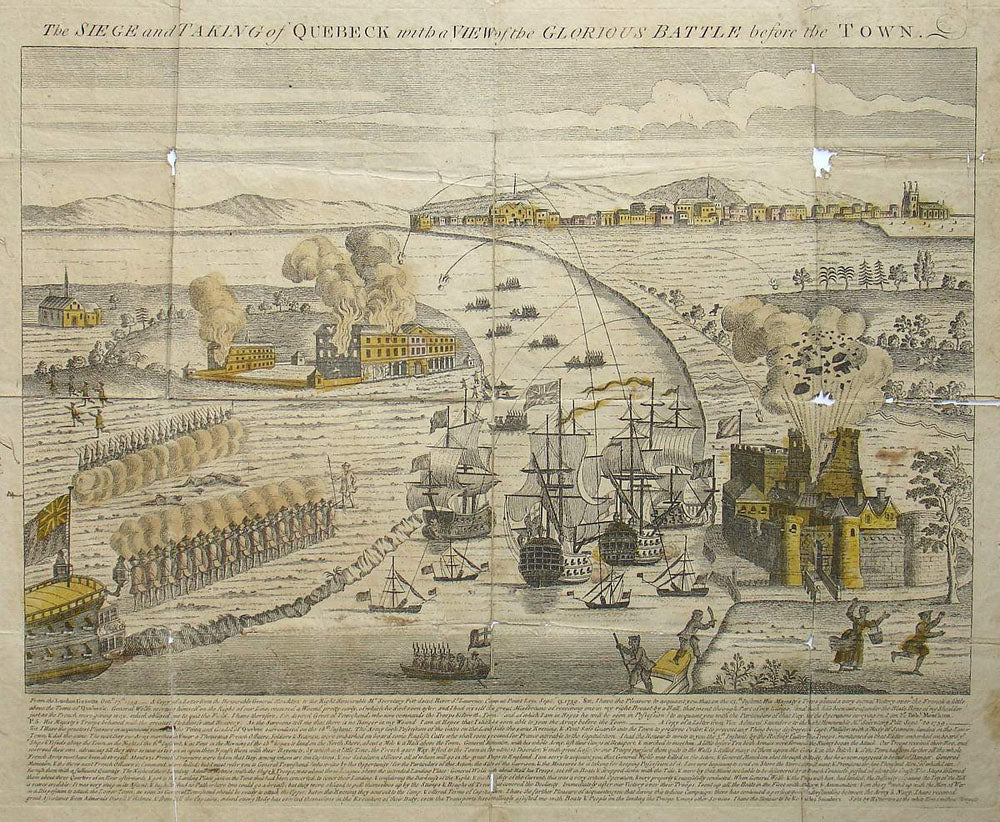 The SIEGE and TAKING of QUEBECK with a VIEW of the GLORIOUS BATT – The ...