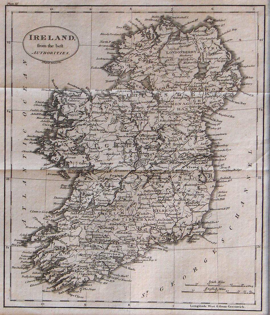 Ireland, from the best... – The Old Map Gallery