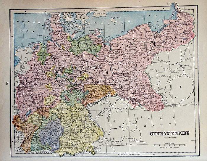 German Empire – The Old Map Gallery