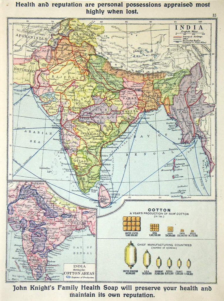 India – The Old Map Gallery
