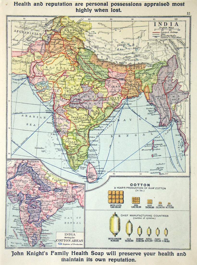 India – The Old Map Gallery
