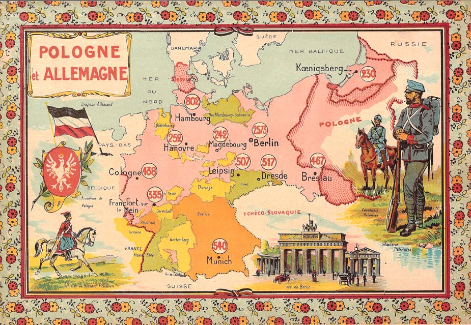 Pologne et Allemagne – The Old Map Gallery