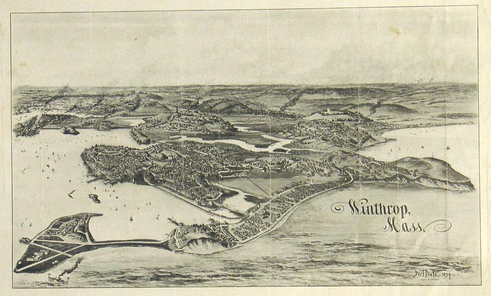 Winthrop Mass. – The Old Map Gallery