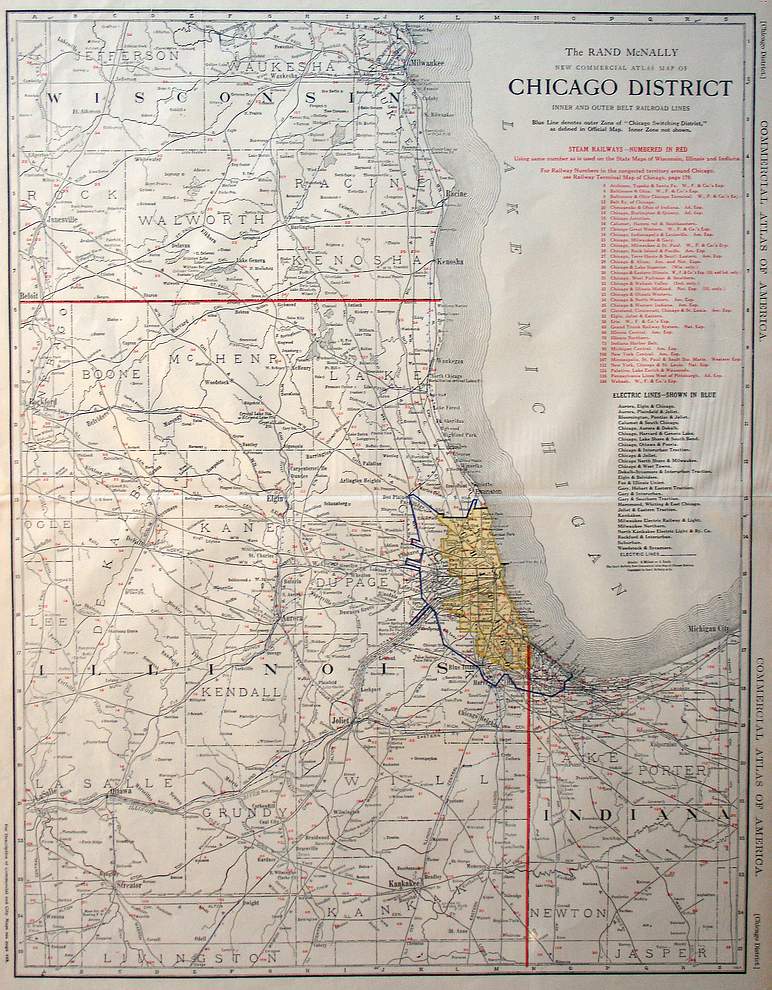 Chicago District – The Old Map Gallery