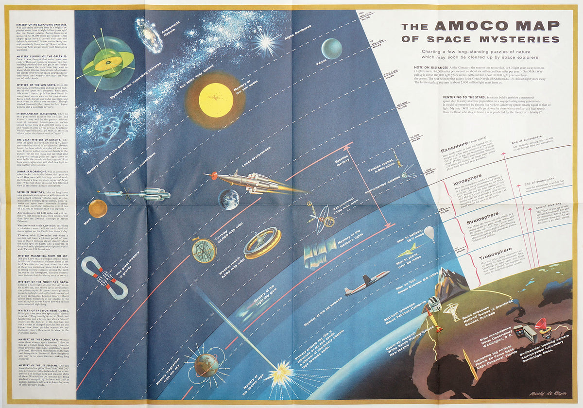 (Space) ...Space Mysteries – The Old Map Gallery