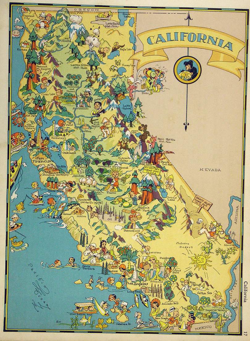 California – The Old Map Gallery