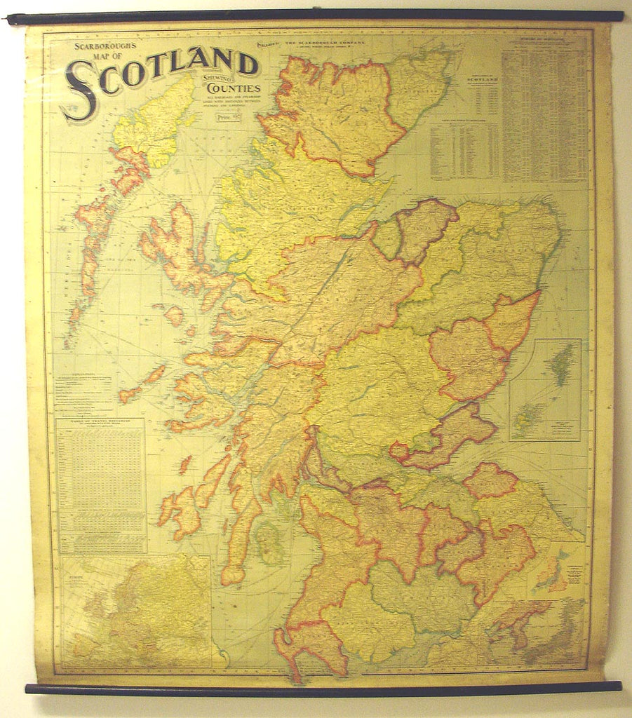 Scarborough's Map of Scotland... – The Old Map Gallery