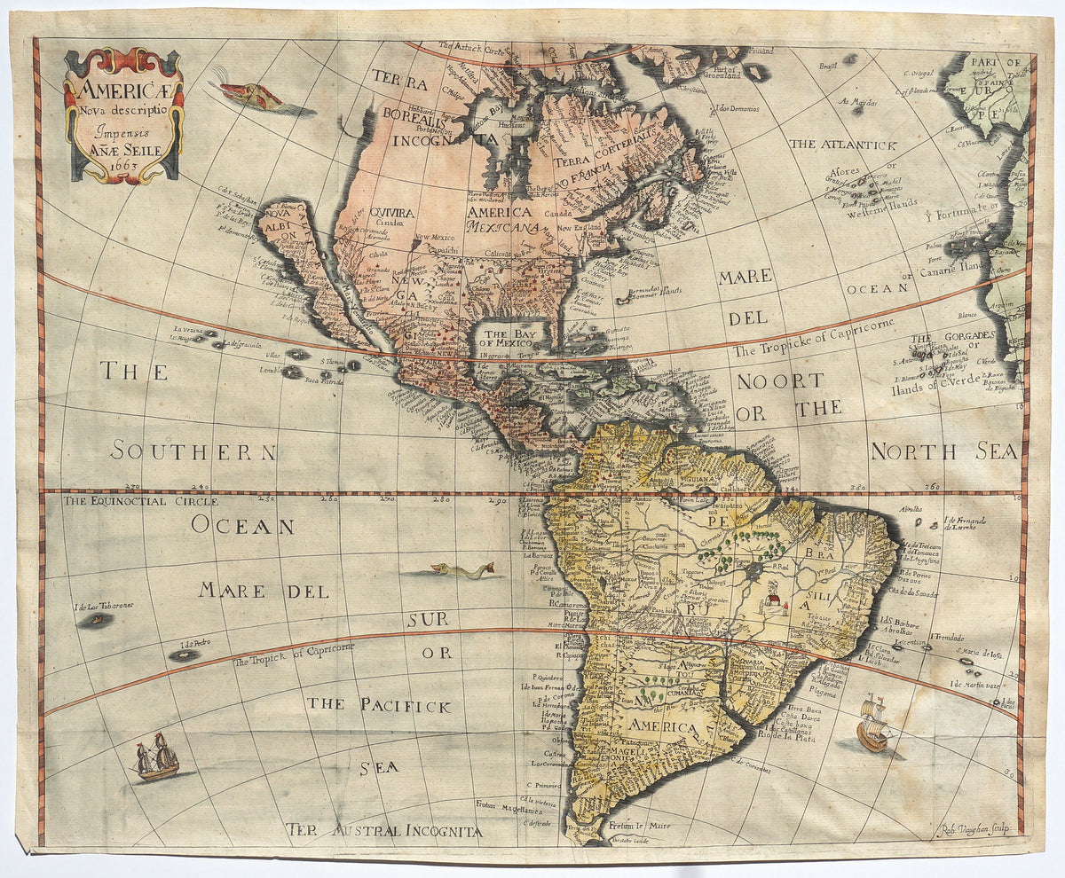 (Americas) Americae Nova descriptio... – The Old Map Gallery
