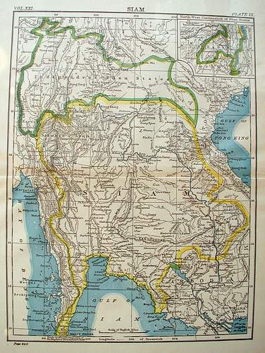 Siam – The Old Map Gallery