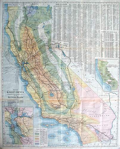 Map of California – The Old Map Gallery