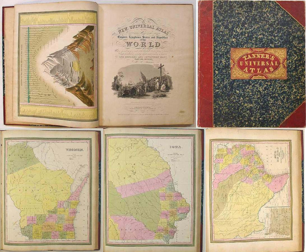A New Universal Atlas Containing Maps of the Various Empires, Ki – The ...