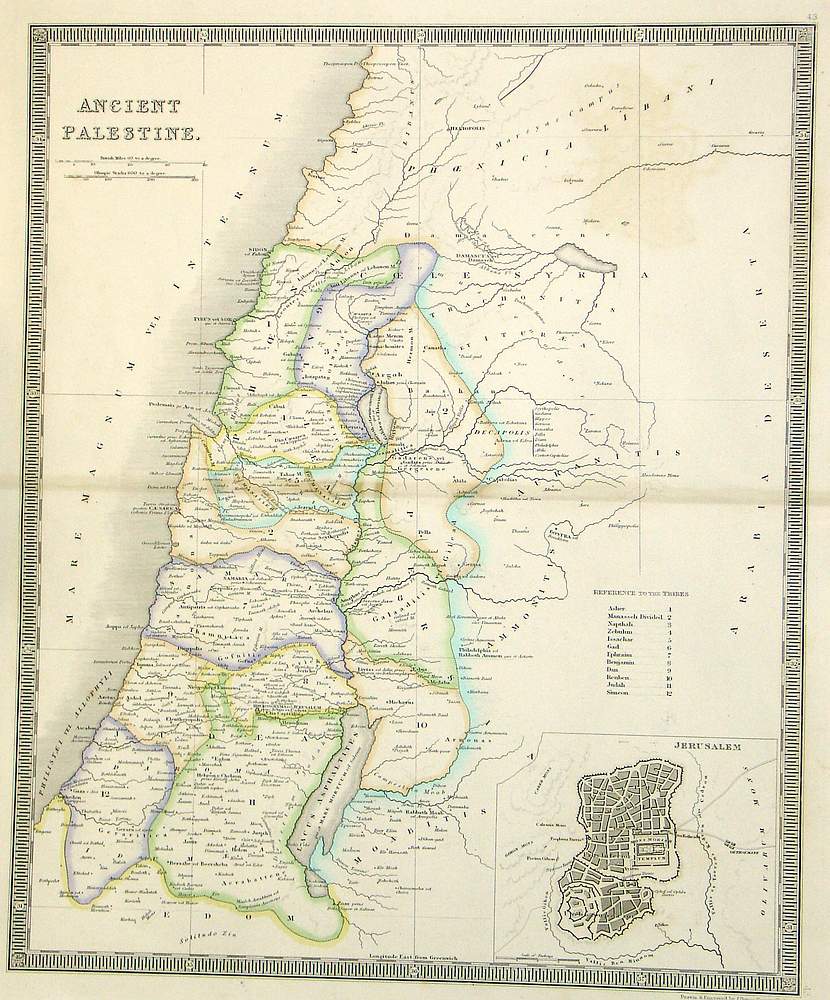 Ancient Palestine – The Old Map Gallery