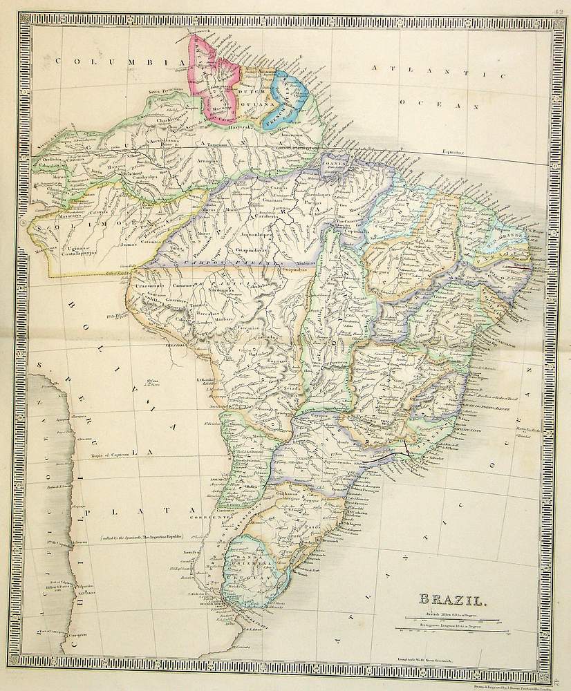 Brazil – The Old Map Gallery