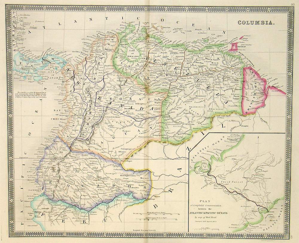 Columbia – The Old Map Gallery