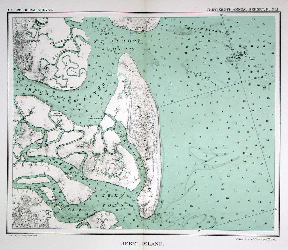 Jekyl Island – The Old Map Gallery