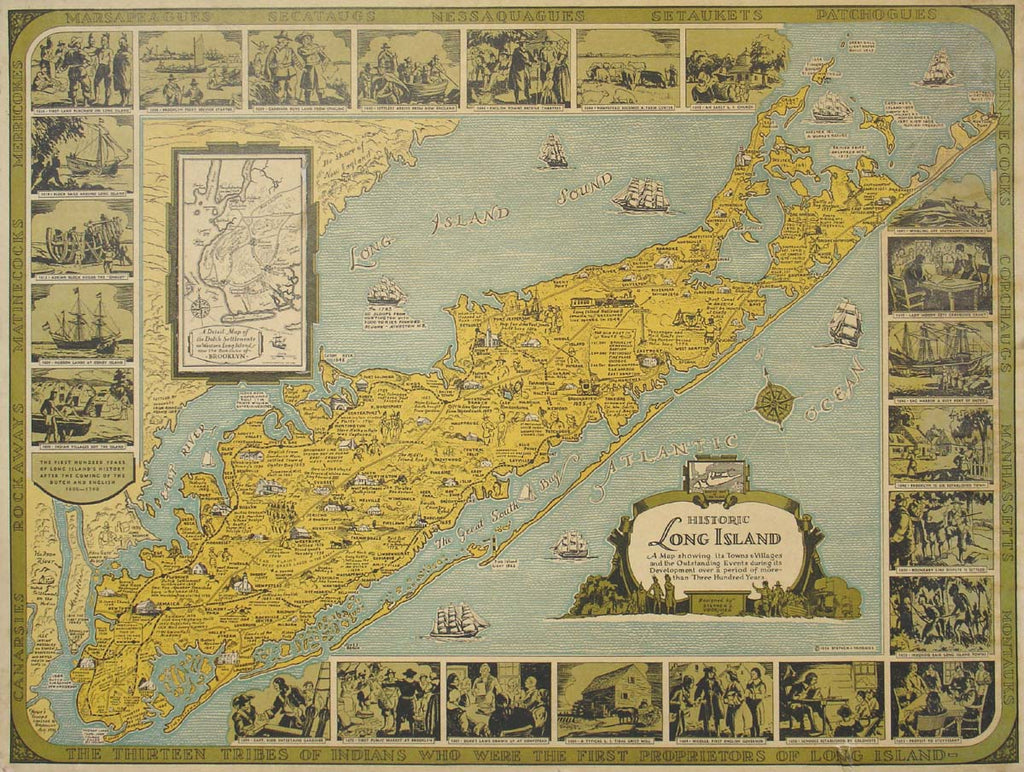 Historic Long Island – The Old Map Gallery