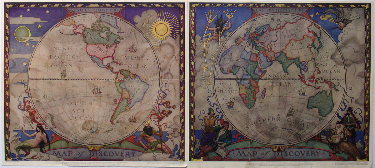 (World) Map of Discovery – The Old Map Gallery